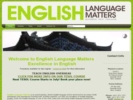 www.englishmatters.co.nz | English Language Matters Limited Official ...