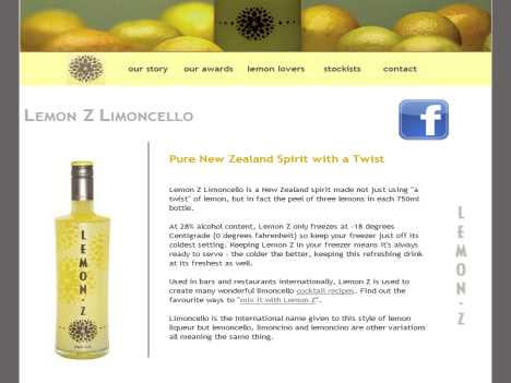 www.lemonz.co.nz | Lemon Z Limoncello Official Website